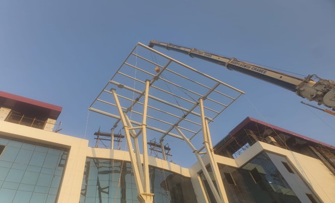 Entrance gate– Asmarat Mall – Jadeela